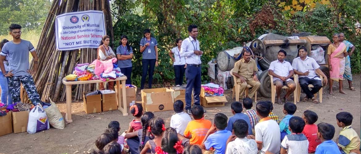 Clothes Distribution Drive – St. John College of Humanities and Sciences